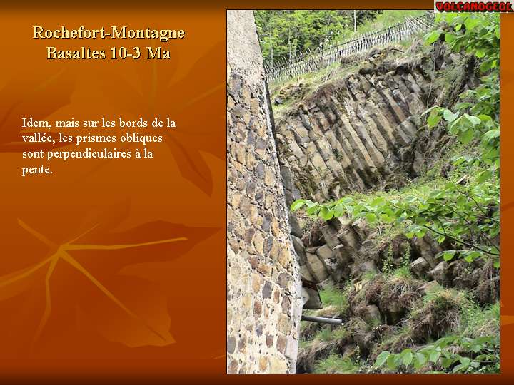 Volcanogeol - Mont-Dore - Rochefort-Montagne Basaltes